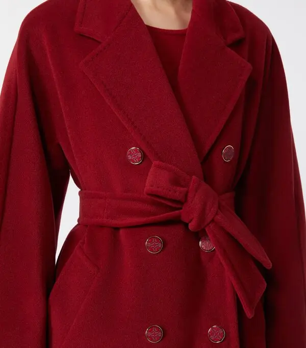 Max Mara Virgin Wool-cashmere Overcoat