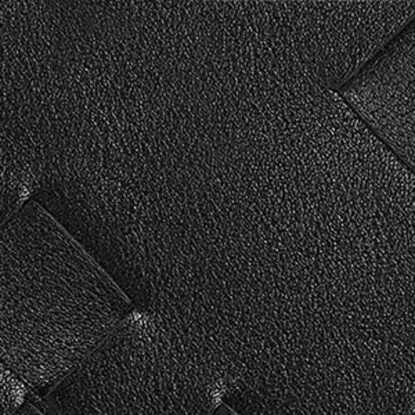 Bottega Veneta Leather Intrecciato Bifold Wallet - Grey