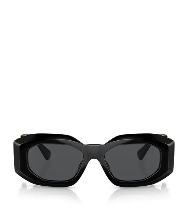 Versace Octagon Sunglasses - Black