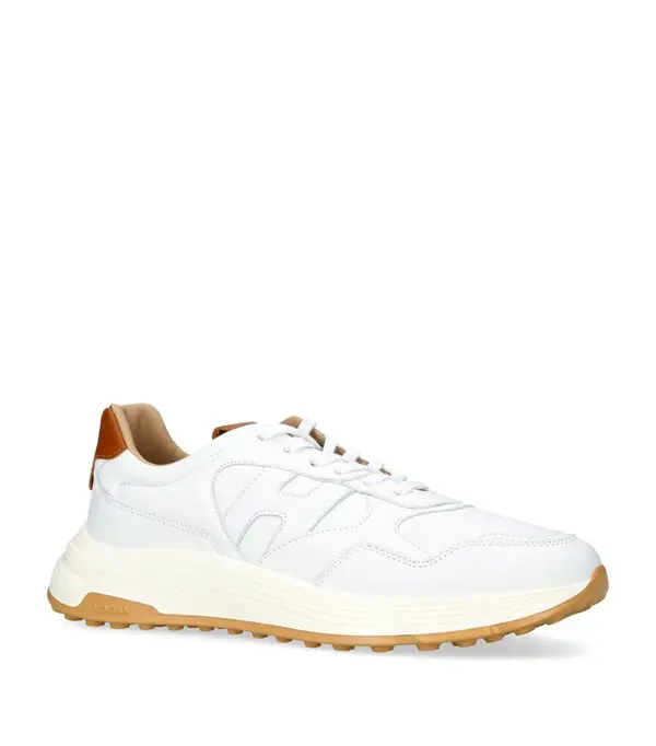 Hogan Leather Hyperlight Sneakers - White