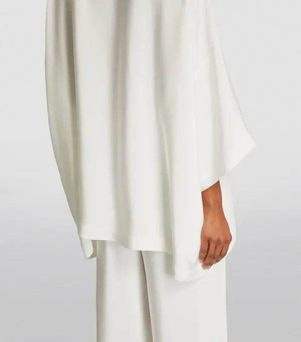 Eskandar Silk Boat-neck Tunic
