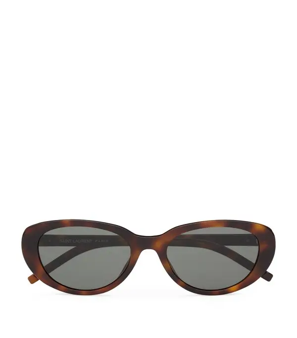 Saint Laurent Acetate Sl M154 Sunglasses - Brown