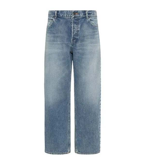 THE ROW Ross Straight Jeans - Blue