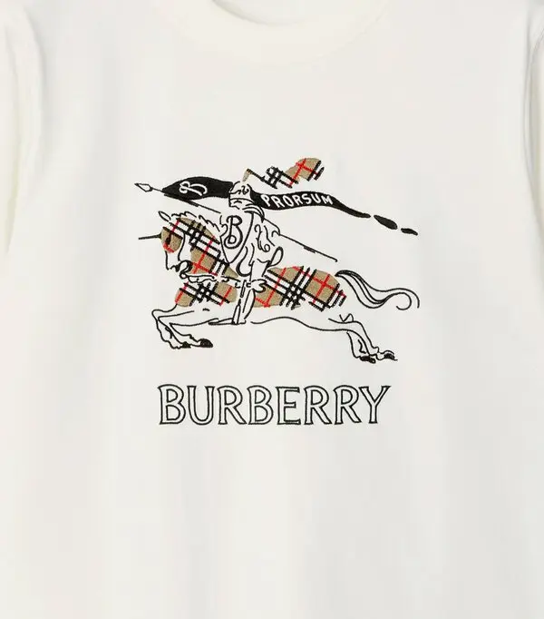 Burberry Cotton Ekd T-shirt - White