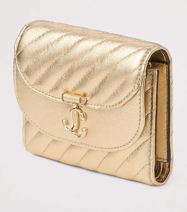 JIMMY CHOO Curve Marinda Leather Wallet