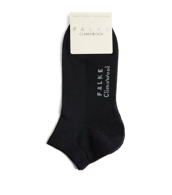 Falke Climawool Ankle Socks - Navy