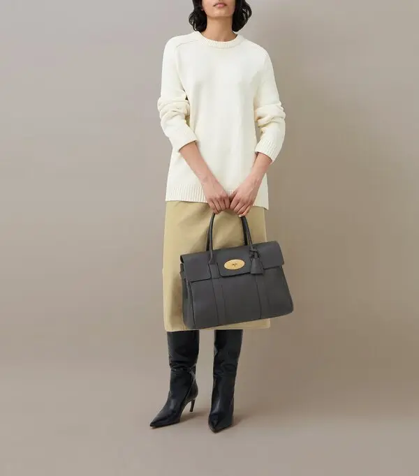 Mulberry Leather Bayswater Top Handle Bag