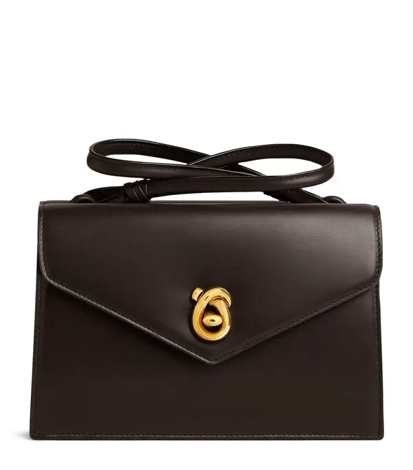 Bottega Veneta Nodo Piano Top-handle Bag - Brown