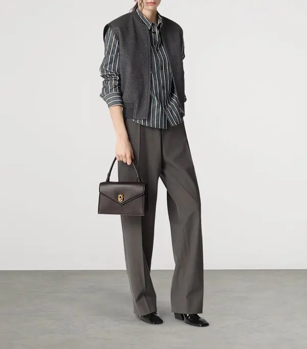 Bottega Veneta Nodo Piano Top-handle Bag - Brown