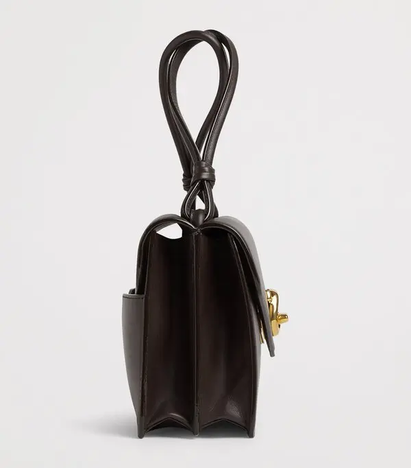 Bottega Veneta Nodo Piano Top-handle Bag - Brown