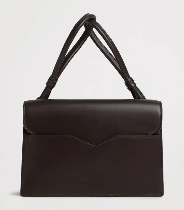 Bottega Veneta Nodo Piano Top-handle Bag - Brown