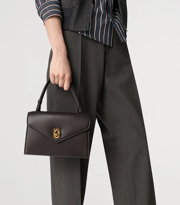 Bottega Veneta Nodo Piano Top-handle Bag - Brown