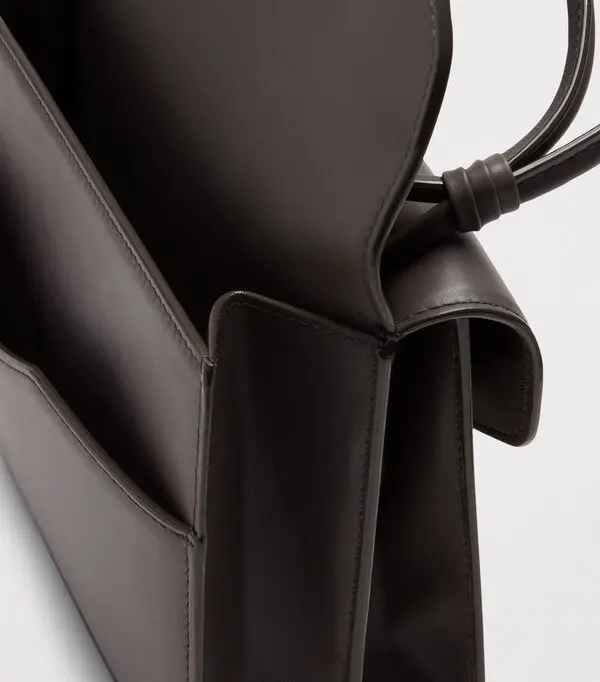 Bottega Veneta Nodo Piano Top-handle Bag - Brown
