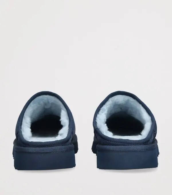 UGG Classic Suede Slippers - Navy