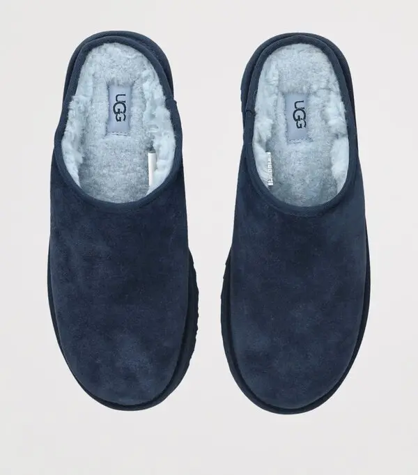 UGG Classic Suede Slippers - Navy