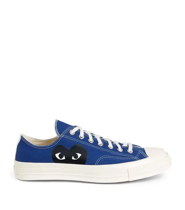 Play Comme Des Garcon X Converse Heart Chuck Taylor All Star '70 Low-top Sneakers - Blue