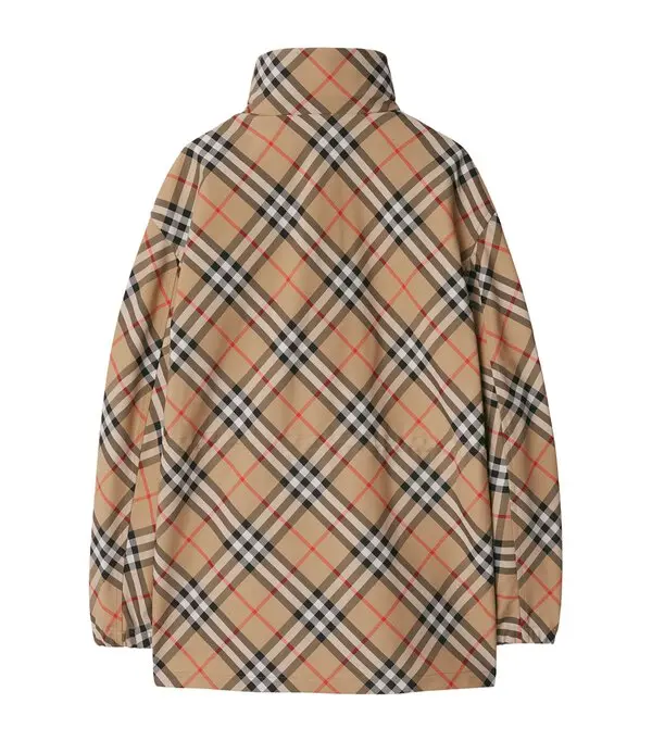Burberry Check Lightweight Jacket - Beige