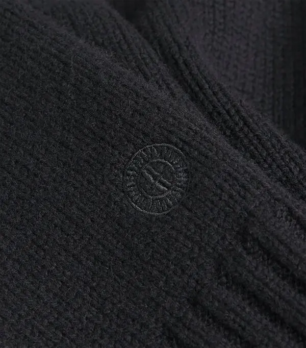 Harrods Cashmere Sleeveless Sweater - Black