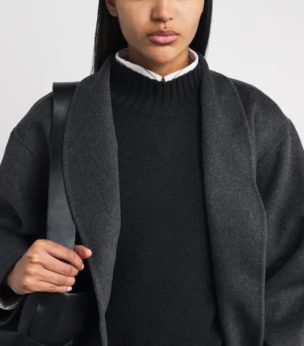 Harrods Cashmere Sleeveless Sweater - Black