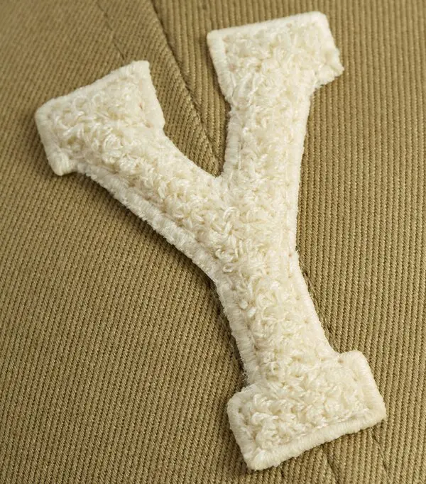 Saint Laurent Y Varsity Baseball Cap - Beige