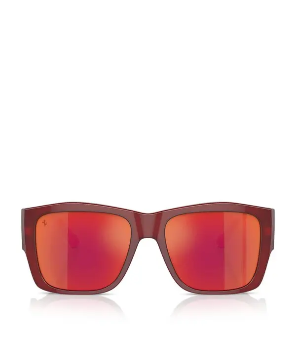 FERRARI Acetate Sunglasses - Red