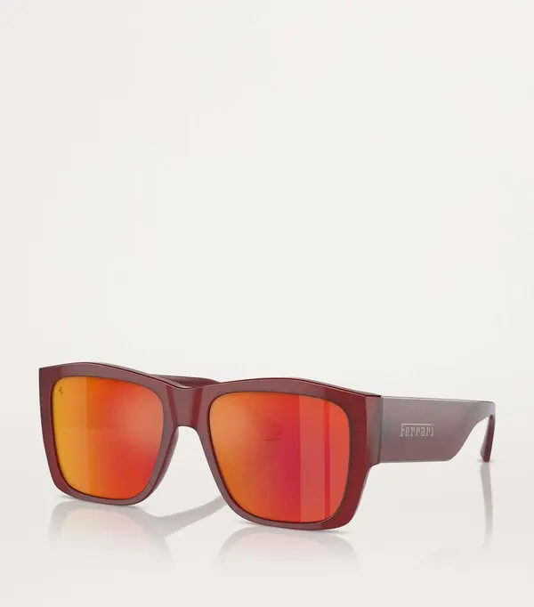 FERRARI Acetate Sunglasses - Red