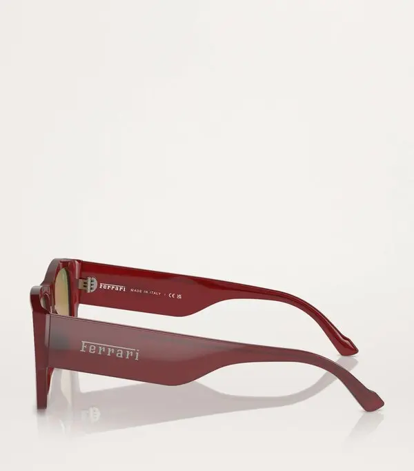 FERRARI Acetate Sunglasses - Red