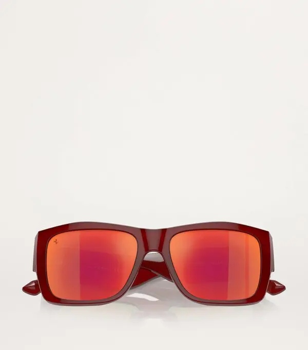 FERRARI Acetate Sunglasses - Red