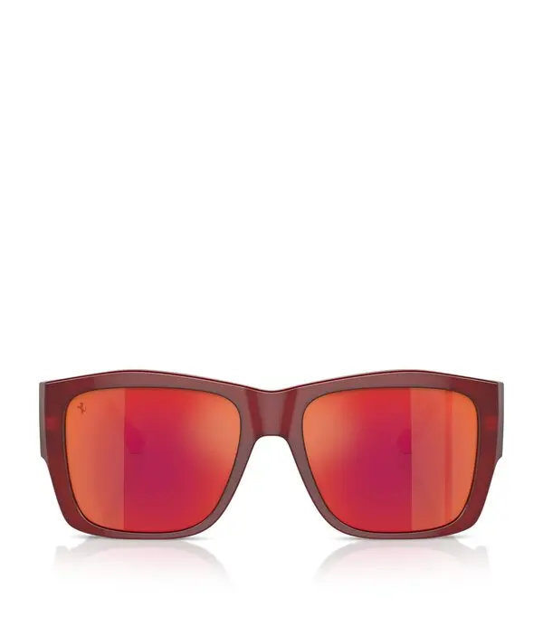 FERRARI Acetate Sunglasses - Red