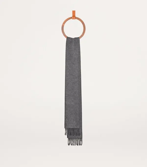 Loewe Wool-cashmere Anagram Scarf