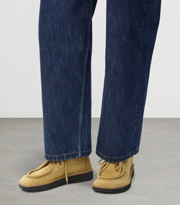 Loewe Faro Suede Shoes