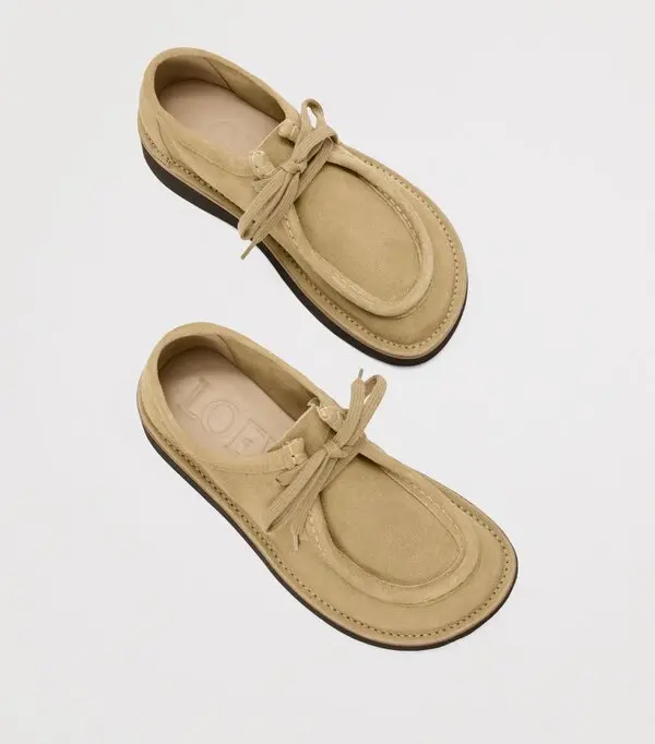 Loewe Faro Suede Shoes