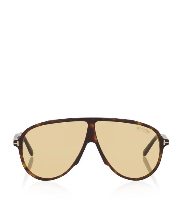 TOM FORD Vladimir Pilot Sunglasses - Brown