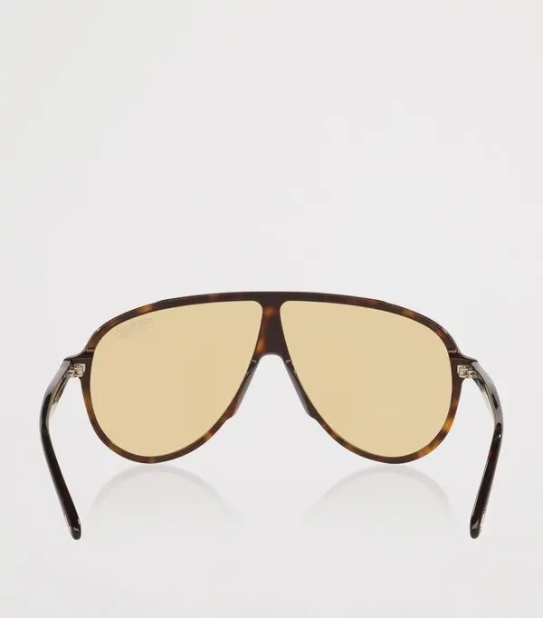 TOM FORD Vladimir Pilot Sunglasses - Brown
