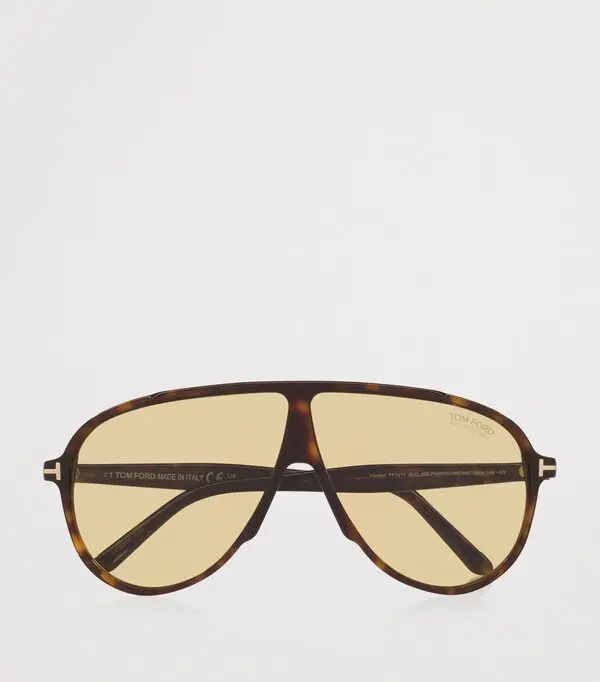 TOM FORD Vladimir Pilot Sunglasses - Brown