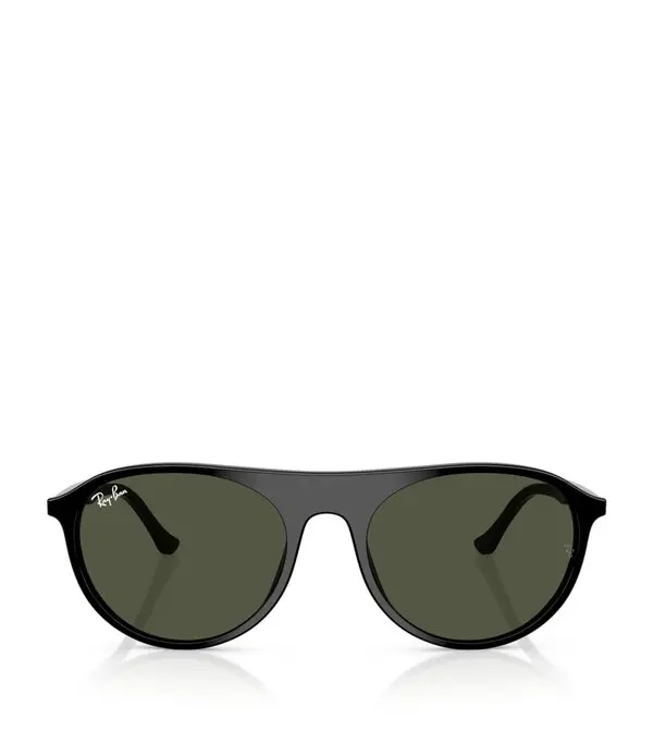 Ray-ban Rounded Square Sunglasses - Black