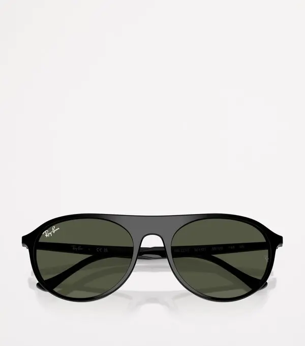 Ray-ban Rounded Square Sunglasses - Black