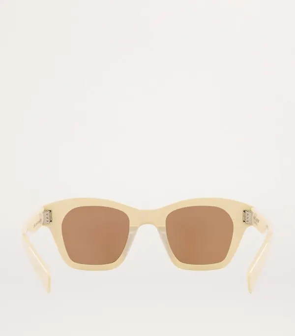 Saint Laurent Acetate 0ys000496 Sunglasses - White