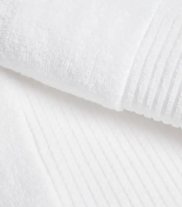 Harrods Organic Cotton Hand Towel - White