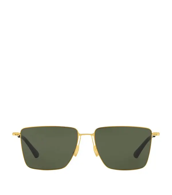 Bottega Veneta Metal Sunglasses - Gold