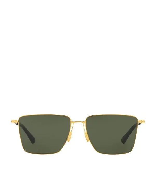 Bottega Veneta Metal Sunglasses - Gold