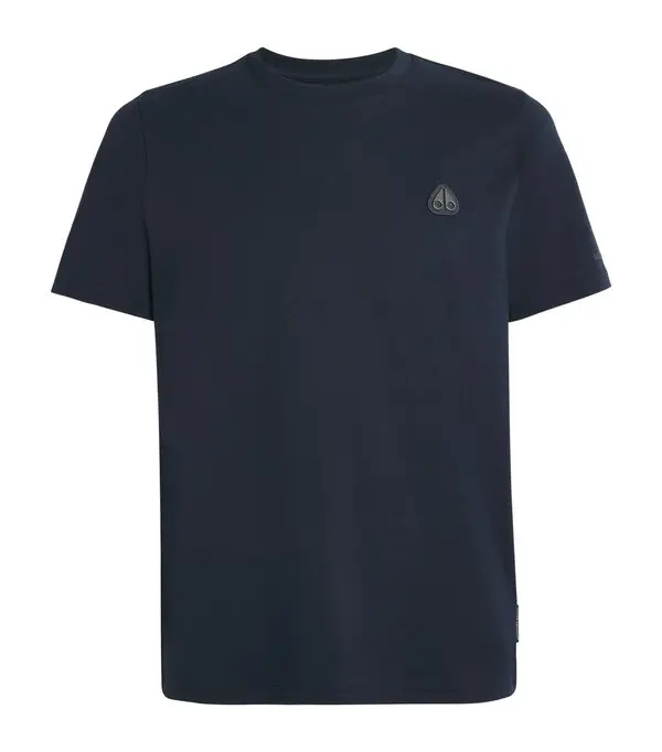 Moose Knuckles Cotton Crescent T-shirt - Navy