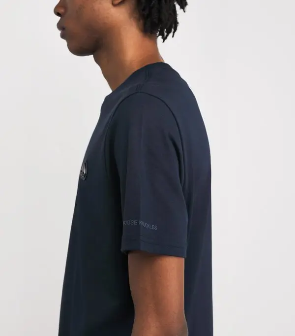 Moose Knuckles Cotton Crescent T-shirt - Navy