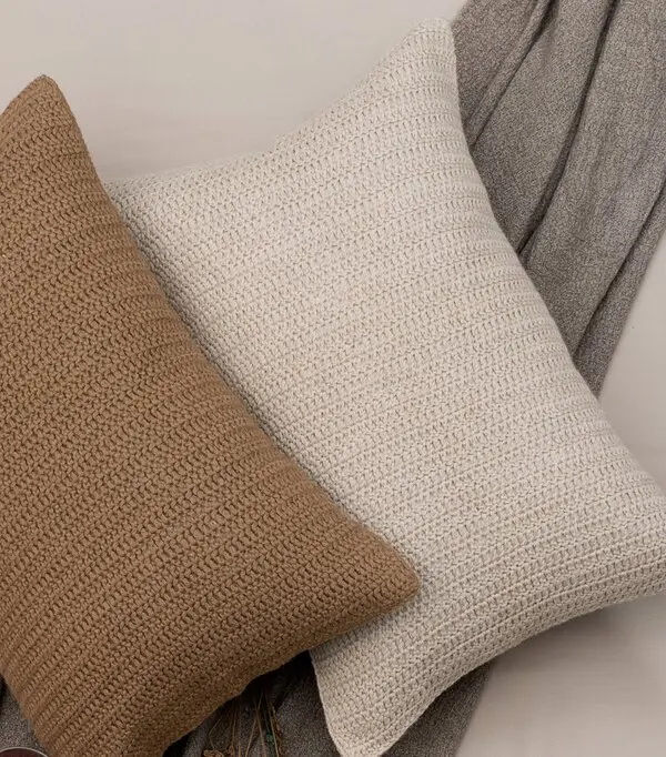 HAMAM Wool Alpaca Texture Cushion Case - Beige