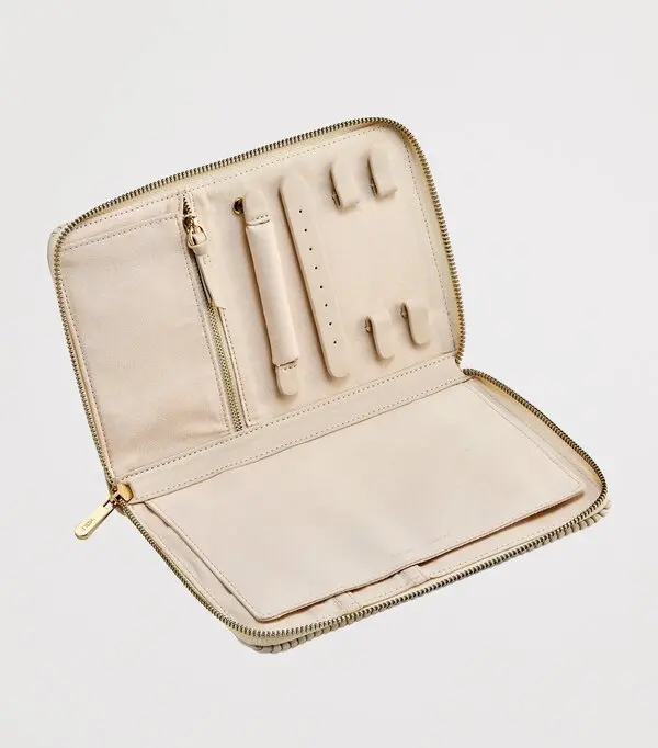 Wolf Bella Jewellery Portfolio Case - Neutral