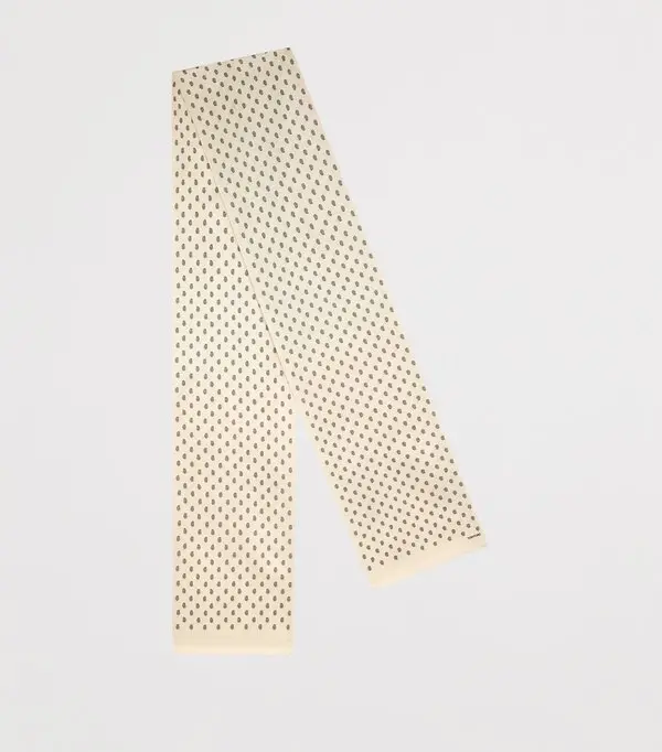 TOM FORD Printed Silk Scarf