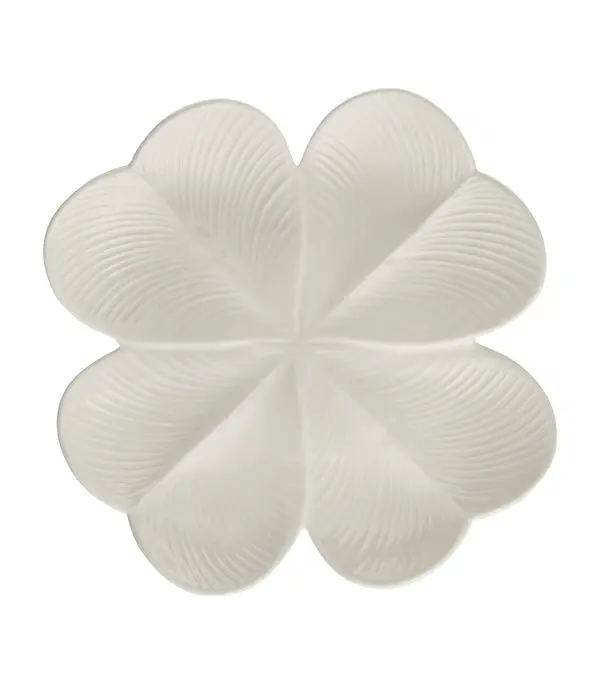 GIEN Ceramic Jour De Chance Centrepiece - White