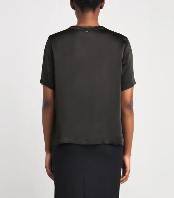 Max Mara Satin T-shirt