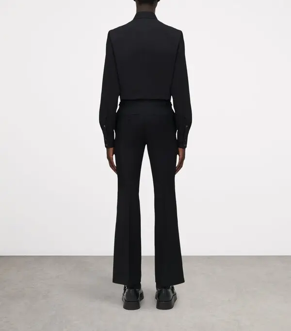 Alexander McQueen Cotton Harness Shirt - Black