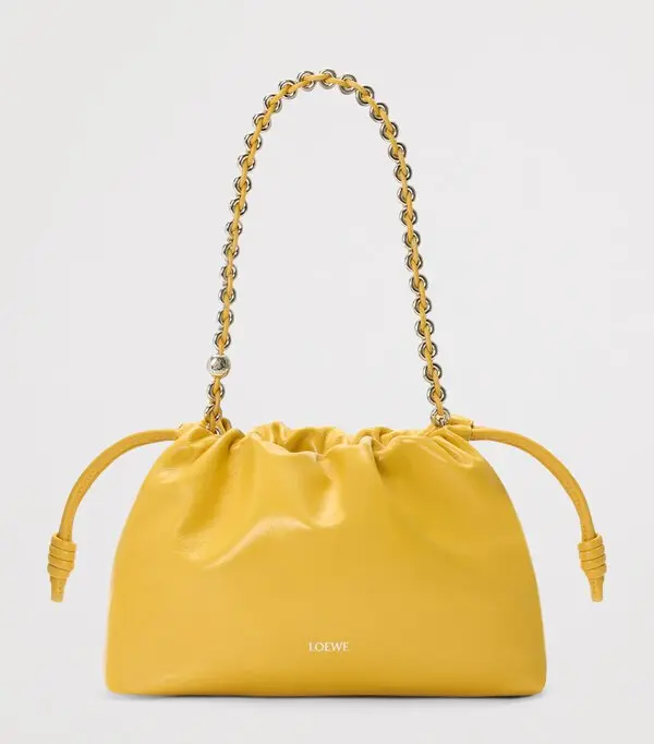 Loewe Medium Leather Flamenco Shoulder Bag